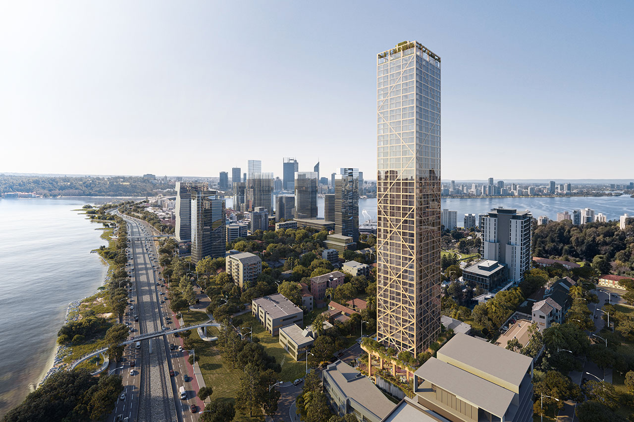 World’s tallest timber tower planned for Perth - Property & Build