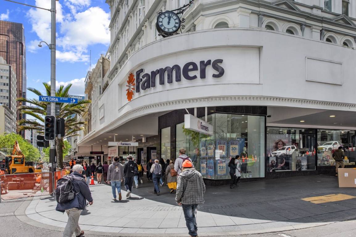 Auckland CBD's Farmers building hits the market - Property & Build